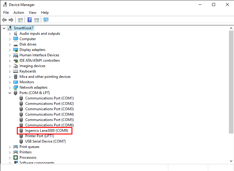 Install the Datacap payment processor on a new device (Datacap server ...
